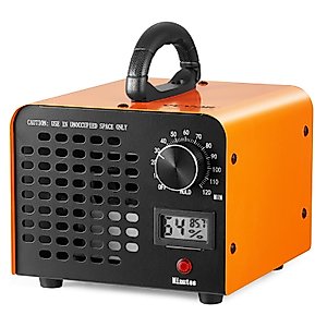 VEVOR Ozone Generator, 12000mg/h Ozone Machine, High Capacity Commercial/Industrial Ozone Generator Machine with 0-120 min Time Setting for Rooms, Cars