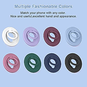 LOVE 3000 Magnetic Phone Ring Holder Stand for Magsafe 360° Rotation Phone Grip Cell Phone Ring Holder Finger Compatible with iPhone 14/13/12 All Smartphone Accessories with Metal Ring - Light Blue