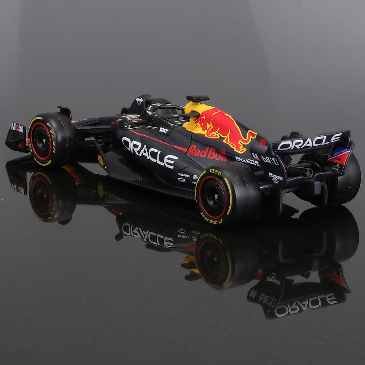Xiangtat Bburago 1:43 2023 F1 Red Bull RB19 No. #1 Max Verstappen Ferrari Mercedes Formula Racing Alloy Car Diecast Model (RB19 No.#1 W/Driver)
