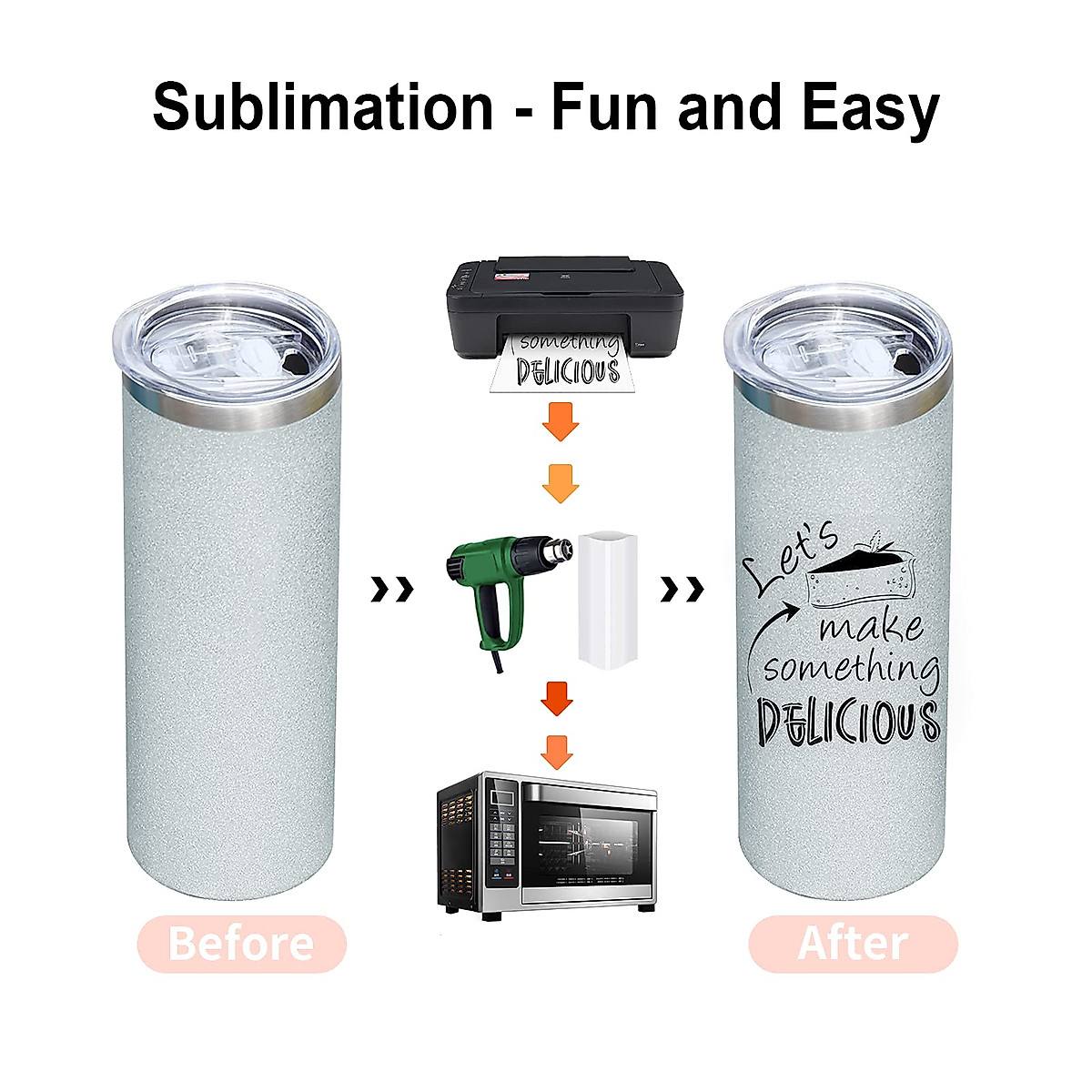 AGH 20 oz Sublimation Tumblers Glitter Tumbler Set, 4 pack Insulated Skinny Tumblers Bulk with Lid and Metal Straw, Stainless Steel Double Wall Coffee Mug for Iced Hot Drinks, Beverages