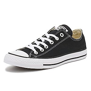 Converse Unisex Chuck Taylor All Star Low Top Black/White,. Sneakers - 14 B(M) US Women / 12 D(M) US Men