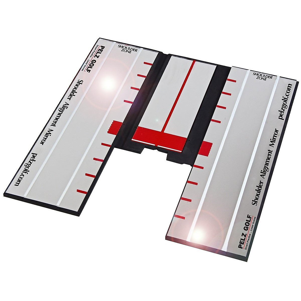 Pelz Golf DP4006 Shoulder Alignment Mirror, Clear, Standard