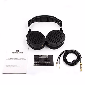 Linsoul Gold Planar GL600 Planar Magnetic Reference Headphone Full-Size
