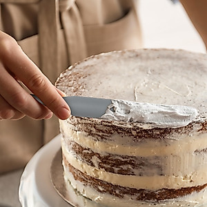 Baking Spatula for Cake and Butter Non Stick Flexible Turner for Cooking and Baking Essential Kitchen Utensil for Sourdough Bread Baking Supplies