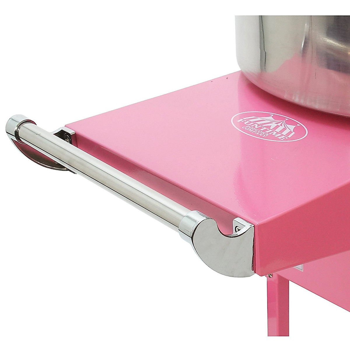 Funtime FT1000CCK-P Candy Cloud Cotton Candy Machine with Mobile Wheeled Cart, Pink