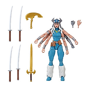 Marvel Legends Series X-Men Classic Spiral 6-inch Action Figure Toy, 4+ Years, 8 Accessories
