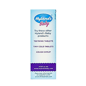 Gas Drops for Babies, Hyland's Baby, Natural Gas Relief, Grape Flavor, 1 Fl Oz