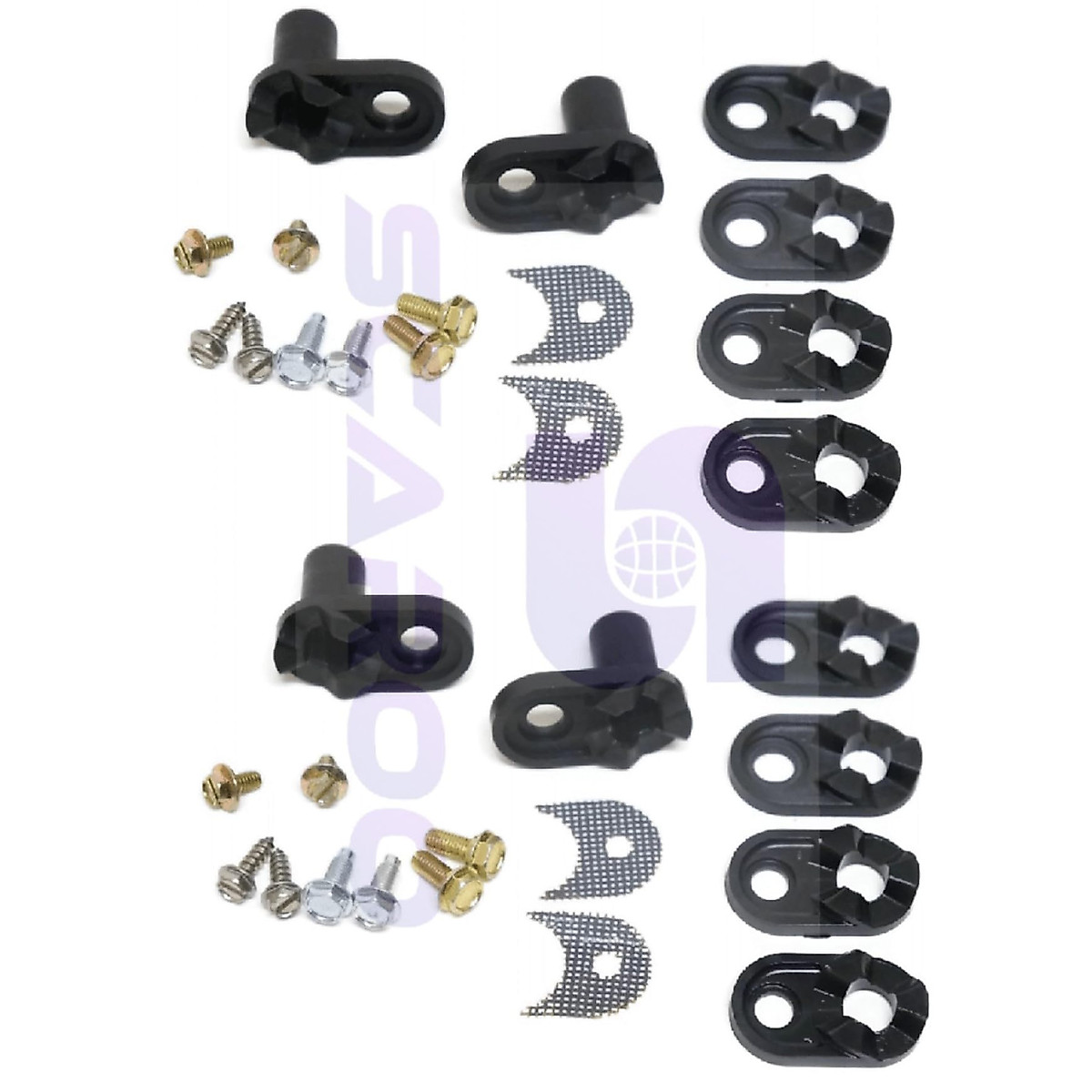 4318165 Freezer Door Closer Cam Kit Exactly fits for Whirlpool Refrigerators Replaces AP3103517,1104788,1115905,2155312,2155313,2182132,4211257,978800,986758,AH358690 (2)