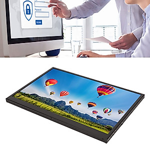 GOWENIC 17in Portable Monitor with 1440x900 RGB Gaming Screen, 60Hz Refresh Rate for PC Phone, Gaming Monitor Second Screen for Laptop