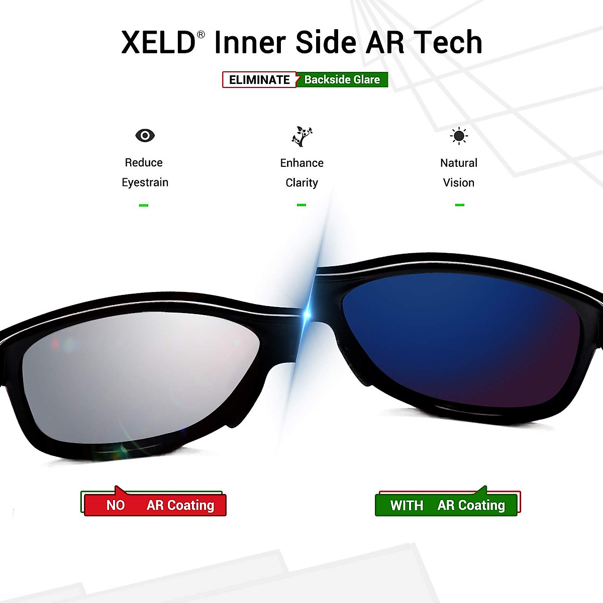 Mryok XELD Replacement Lenses for Oakley Scalpel OO9095 - Kommando Bronze