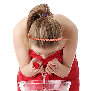 YONOY 12 Pcs Plastic Headbands, Thin Non-Slip Hair Bands for Women, Men, and Teens