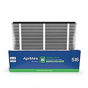 AprilAire 516 Replacement Filter for AprilAire Whole House Air Purifiers - MERV 16, Allergy, Asthma, & Virus, 31x28x4 Air Filter (Pack of 1)