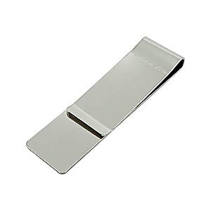 Mother of Pearl Money Clip Wallet Credit Card Slim Bussiness Card Stainless Steel Holder Noble Gift Collection (Poppy)