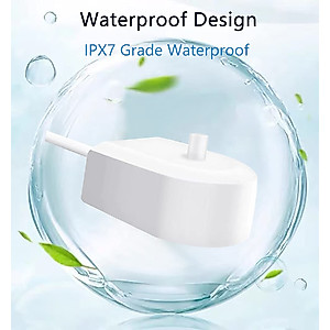 LIANSUM Electric Toothbrush Charger Cable Replacement HX6100 for Philips Sonicare Toothbrush Electric Flosser, HX9000 / HX8000 / HX6000 / HX3000 Series Portable Waterproof Charging Base Power Cord