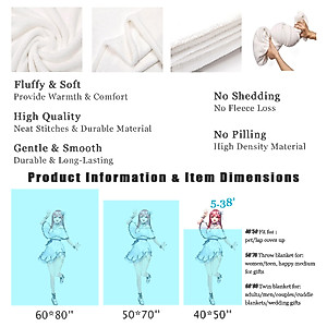 itakkaito Kawaii Anime Girl Hentai Blankets, Lewd Waifu Butt Oppai Soft Warmer Throw Blankets for All Season, Lightweight Microfiber Flannel Blanket for Home Bed, Sofa & Dorm, 40x50inch