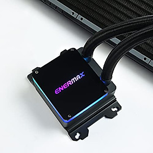 ENERMAX LIQTECH TR4 II 360 ARGB AIO CPU Liquid Cooler, AMD Threadripper sTRX4/TR4/SP3, TR5, sTR5/sTRX5/sWRX9, SP6 Socket & Intel Xeon LGA4677 READY, 500W+ TDP; ELCLTTRTO360TBP