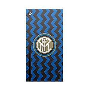 Head Case Designs Officially Licensed Inter Milan Home 2020/21 Crest Kit Vinyl Sticker Gaming Skin Decal Cover Compatible With Xbox Series X Console