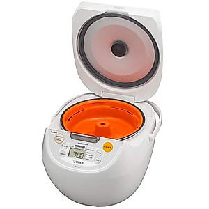 Tiger JBV-S10U Micom Rice Cooker with Tacook Cooking Plate - 5.5Cups - Made in Japan