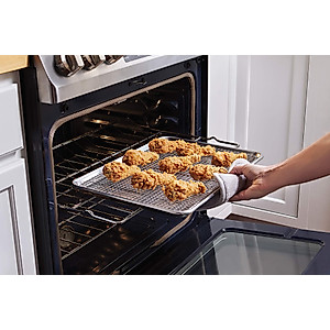 Fox Run Stainless Steel Cooling Rack, 12 x 17 x 1 inches, Metallic