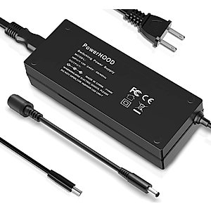 PowerHOOD 90W 65W AC Adapter Compatible with Dell Latitude E7470 E5430 5480 5580 5590 E6410 E6430 7390 7480 E6540 E7450 E6420 E6440 7490 7290 5490 5290 Laptop Power Supply Cord Battery Charger Cable