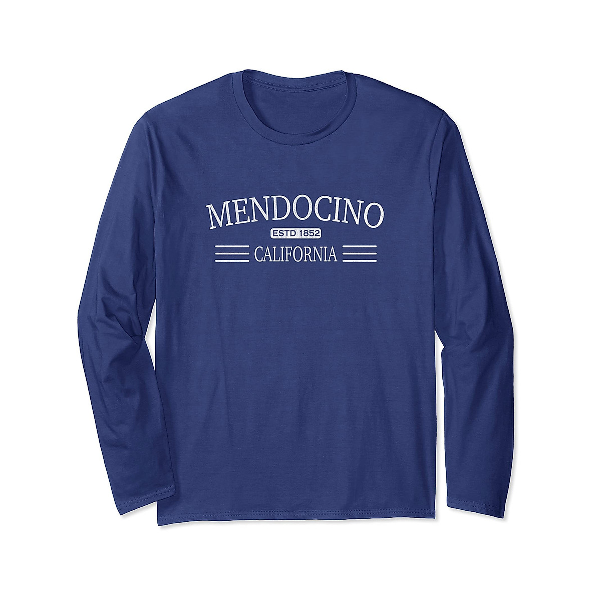 Mendocino California Long Sleeve T-Shirt