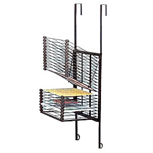 Sax-409129 Over-The-Door Drying Rack, 20 Shelves , 4-1/2 x 21-1/2 in