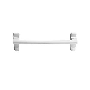 STARMS Simple Cabinet Door Single-Bar Towel Rack Kitchen Plastic Desktop Hanging Rag Rack Bathroom Non-Perforated Bath Towel Shelf