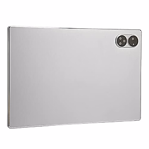 Naroote 10 Inch Tablet, Gray Octa Core Processor HD Tablet 100-240V for Study for Android 11 (US Plug)