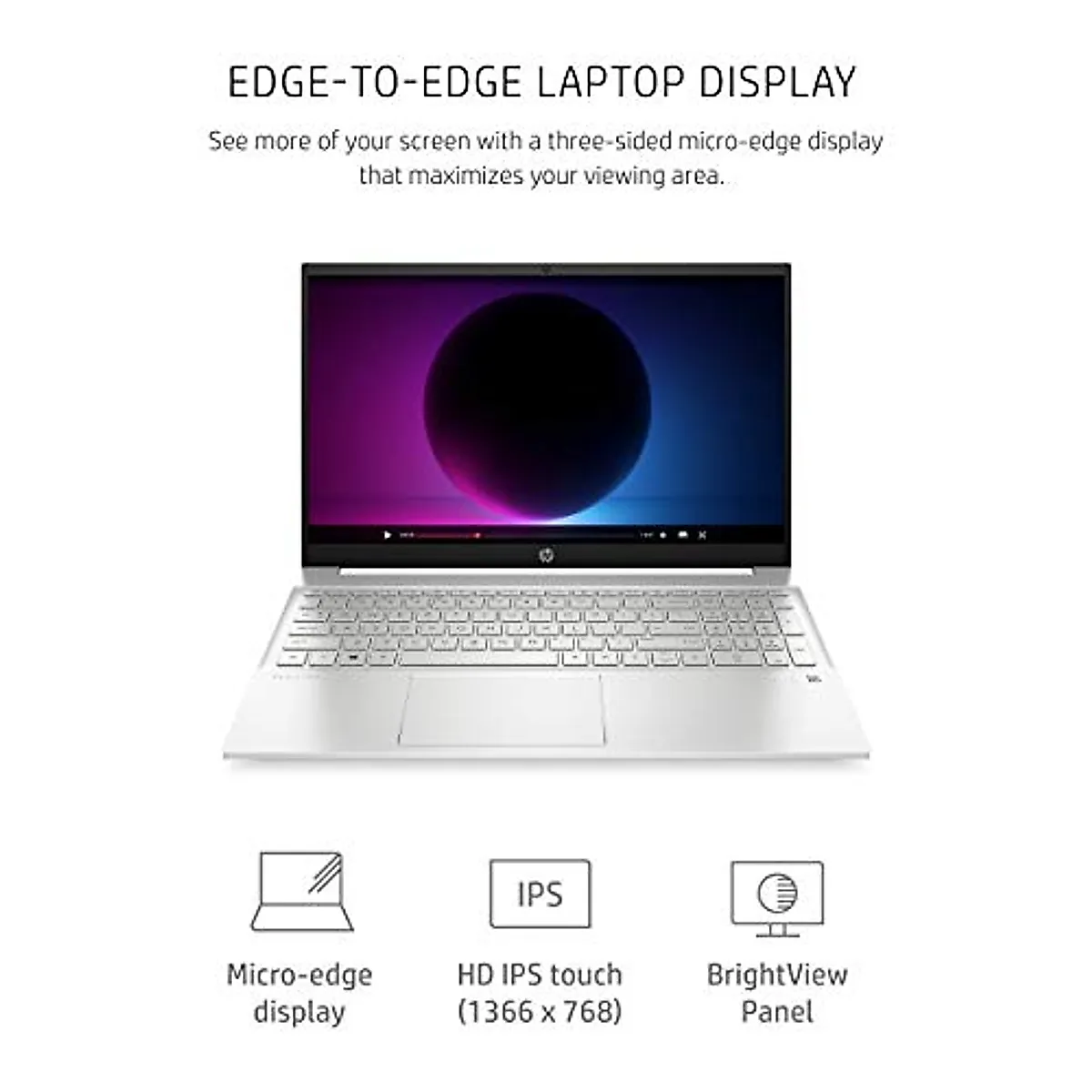 HP Pavilion 15 Laptop, 11th Gen Intel Core i5-1135G7 Processor, 8 GB RAM, 515 GB SSD Storage, HD IPS Micro-Edge Display, Windows 10 Home, Compact Design, Long Battery Life (15-eg0010nr, 2020)