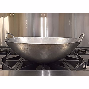 Chef's Supreme - 19" Hand-Hammered Cantonese Wok, Each