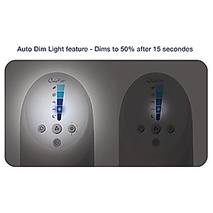 Honeywell QuietSet Whole Room Oscillating Tower Fan (5 Speed Settings, Oscillating 80°, Timer Function, Auto-Off Lights, Remote Control) HYF260