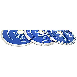 ROK 4-1/2 inch Diamond Saw Blade Set, Pack of 3