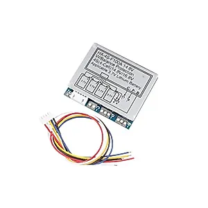 NOYITO 100A 4S 3.7V Lithium Battery Protection Board 14.8V with Balance Over-Current Over-Charge Over-Discharge Protection