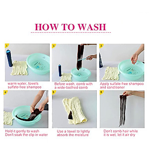 Mihugass Clip in Hair Extensions Real Human Hair Clip ins Double Weft Kinky Straight Clip ins for Women 120g 8pcs Clip on Hair Extensions Human Hair (18 Inch)