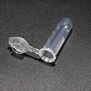 ULAB Scientific Autoclavable Microcentrifuge Tubes 2ml with Hinged Lid, Falcon Tube, Frosted Writing Area, Polypropylene Graduated, Pack of 500, UCT1004