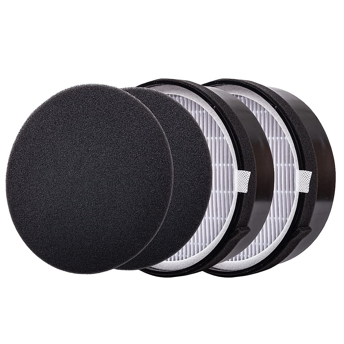 Ying-ti 2 Pack LV-H132 Replacement Filter Compatible with LV-H132 Air Purifier, Part # LV-H132-RF