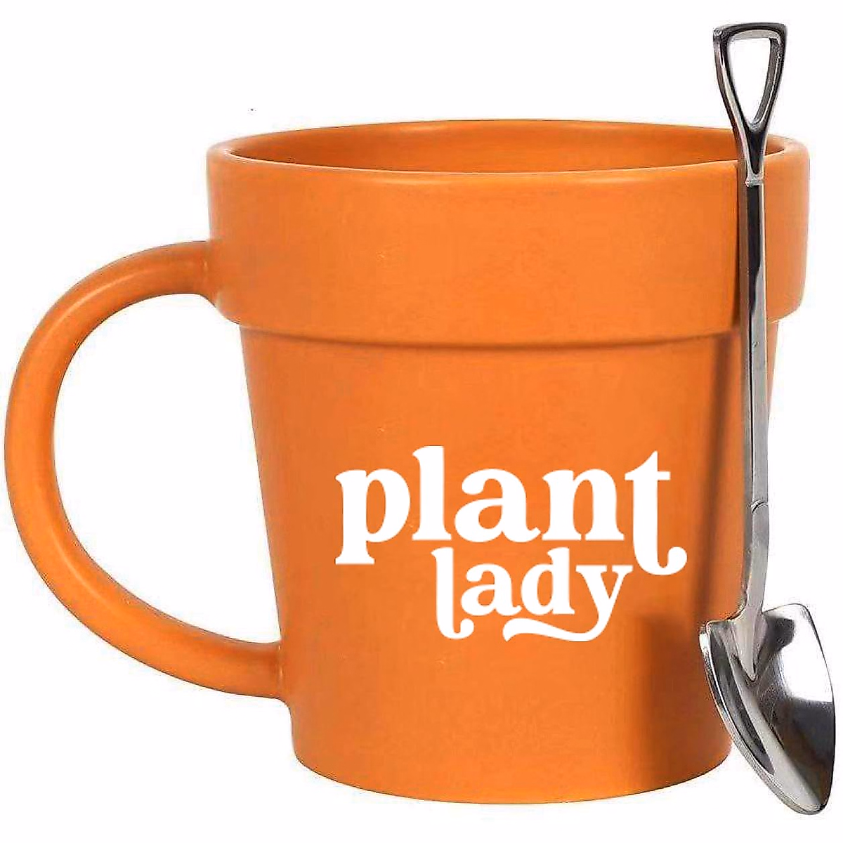 Funny Mug (Lady) HandMade Gardening Gifts for Women Unique - Plant Gifts for Plant Lovers - Plant Lady Mug - Gardener Gifts for Her - Plant Pot Cup