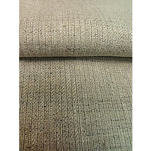 Generic Organic 100% Hemp Fabric in Natural Undyed Color 58 Inches Wide Sold by The Yard (1 Quantity = 1 Yard)