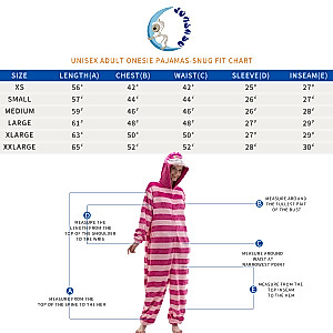 COSUSKET Fitted Unisex Adult Bear Onesie Pajamas, Halloween Flannel Women's Cosplay Animal One Piece Costume