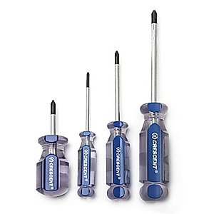 Crescent 4 Pc. Phillips Acetate Screwdriver Set - CP4PCSET