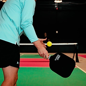 Sunday Pickle Co. Stylish Premium Pickleball Paddle Racket - Durable Carbon Fiber Face - USAPA Approved - Indoor Outdoor Pickle Ball Paddle - Non-Slip Grip