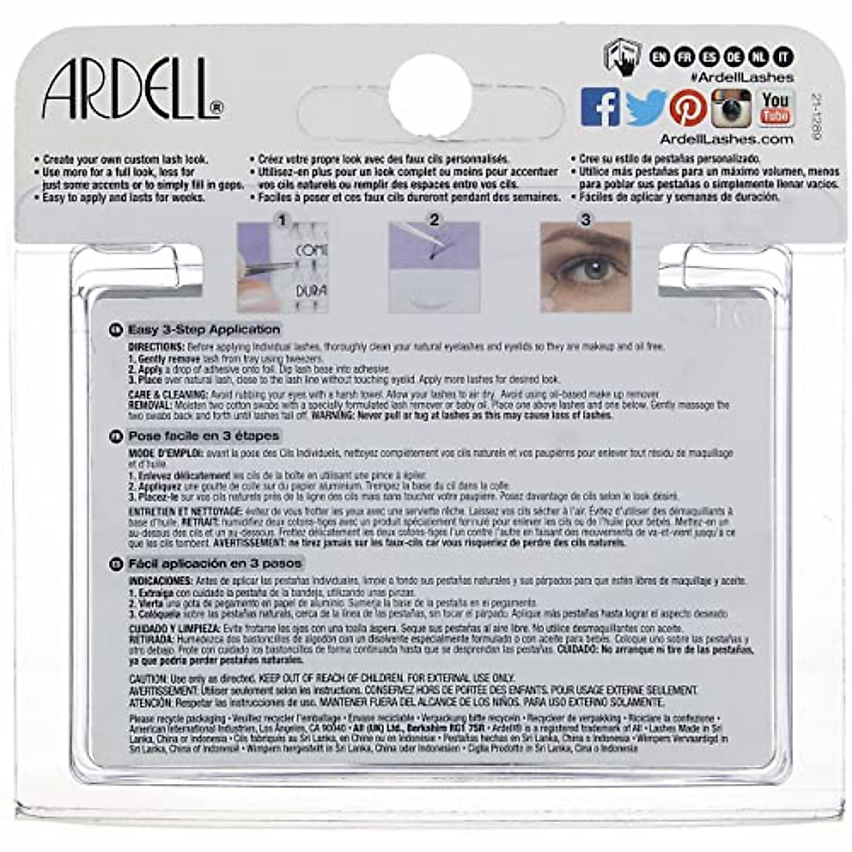 Ardell Duralash Naturals Individual Lashes - Medium, 56-Count