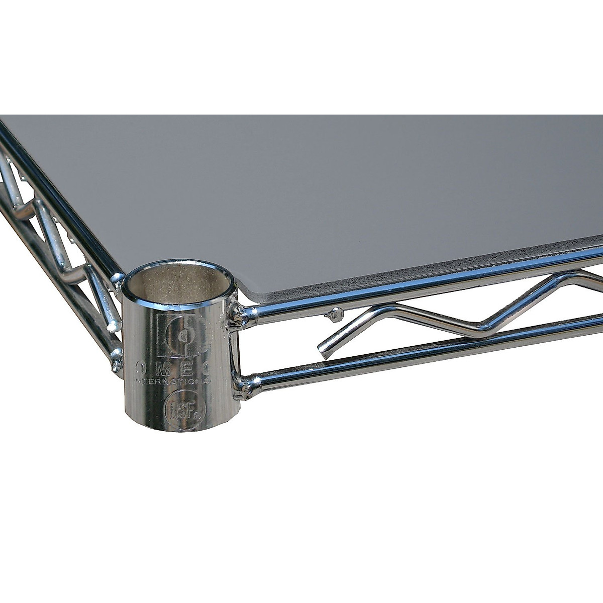 Omega Products Corporation 2 Pack of 18 Deep x 36" Wide Gray Shelf Liner