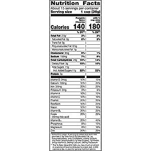 Pumpkin Spice Cheerios, Breakfast Cereal, Family Size, 18.5 OZ