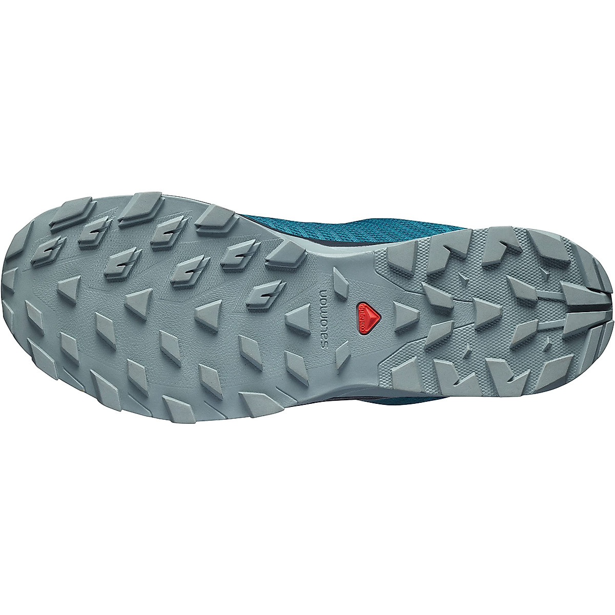 Salomon Outbound Prism Gore-TEX Hiking Boots for Men, Deep Lichen Green/Olive Night/Vanilla Ice, 9