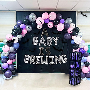 JeVenis Ghost Gender Reveal Decorations Baby is Brewing Decorations Boy Or Girl Gender Reveal Decorations