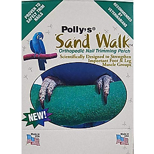 Polly's Sand Walk Orthopedic Bird Perch, Large