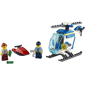 LEGO City Police Helicopter Building Kit; Cool Police Helicopter Toy 60275, New 2021 (51 Pieces)