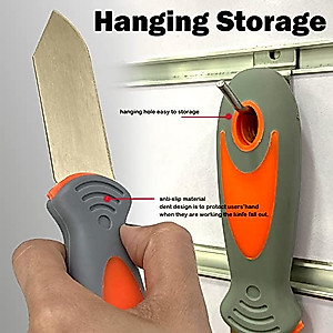 WEDO Non-Sparking Common Knife 8”, Spark-free Safety Knife, DIN Standard, BAM & FM Certificate, Aluminum Bronze