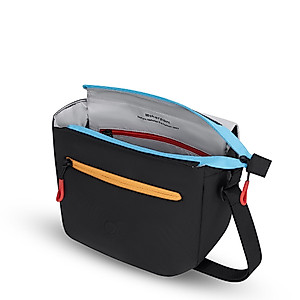 Sherpani Milli, Nylon Crossbody Purse, Flap Shoulder Bag, Cross Body Bag, Messenger Bag, Crossbody Bags for Women, Travel Bag, RFID Protection (Stone)